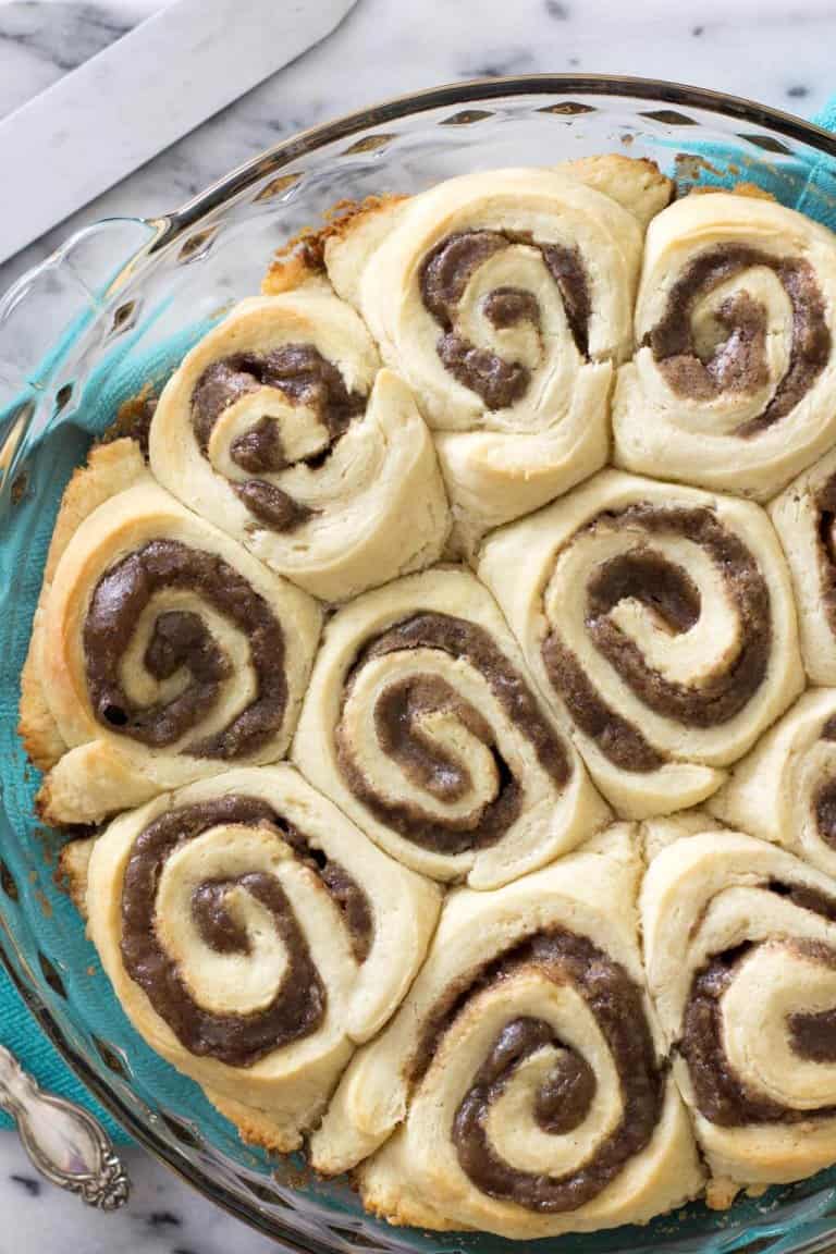 Easy Cinnamon Rolls (no yeast!)