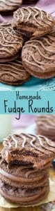 Homemade Fudge Rounds - Sugar Spun Run