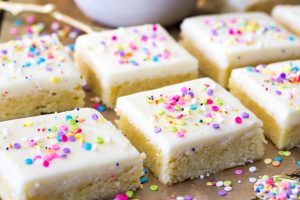 Sugar Cookie Bars - Sugar Spun Run