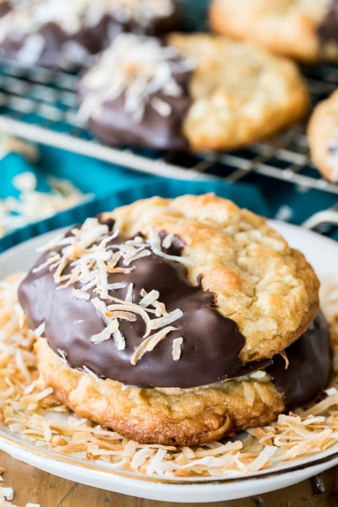 Coconut Cookies - Sugar Spun Run