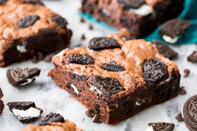 Oreo Brownies - Sugar Spun Run