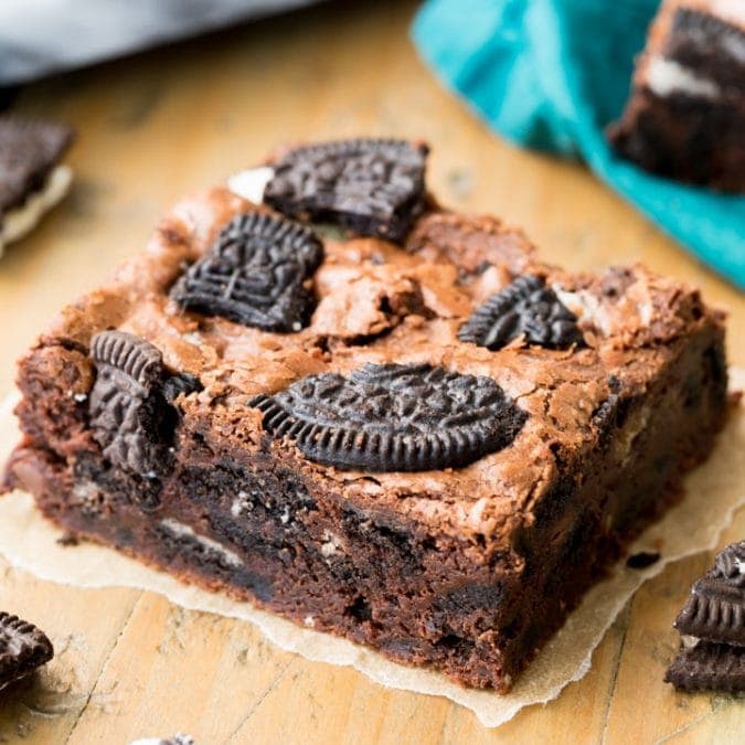 Oreo Brownies - Sugar Spun Run