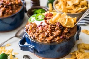 The Best Chili Recipe - Sugar Spun Run