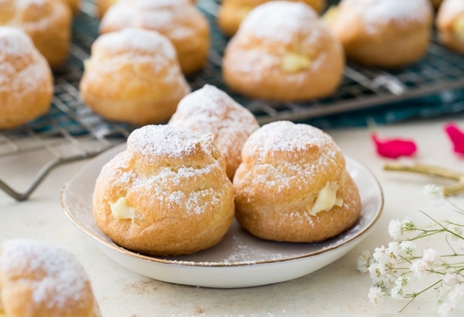Homemade Cream Puffs - Sugar Spun Run