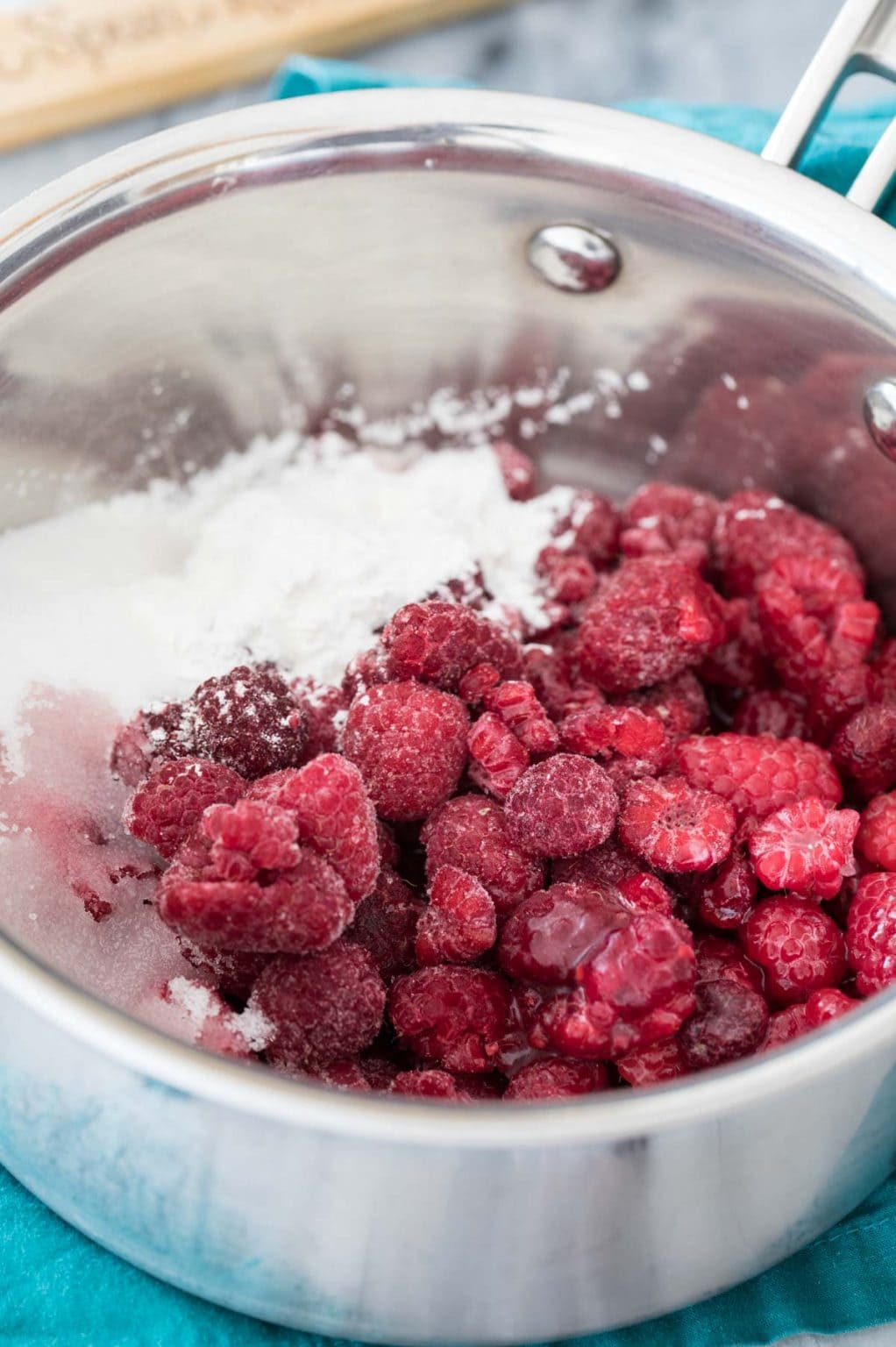 Raspberry Cake Filling - Sugar Spun Run