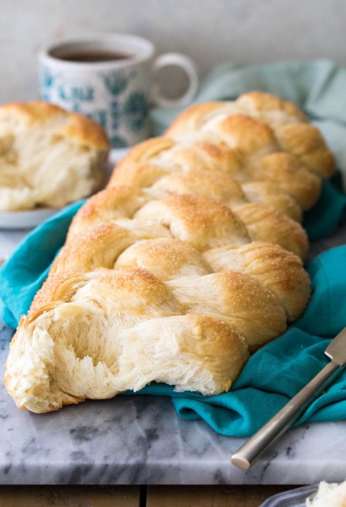 Sweet Bread (Braided Bread) - Sugar Spun Run