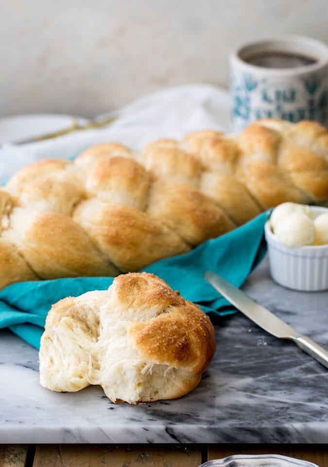 Sweet Bread (Braided Bread) - Sugar Spun Run