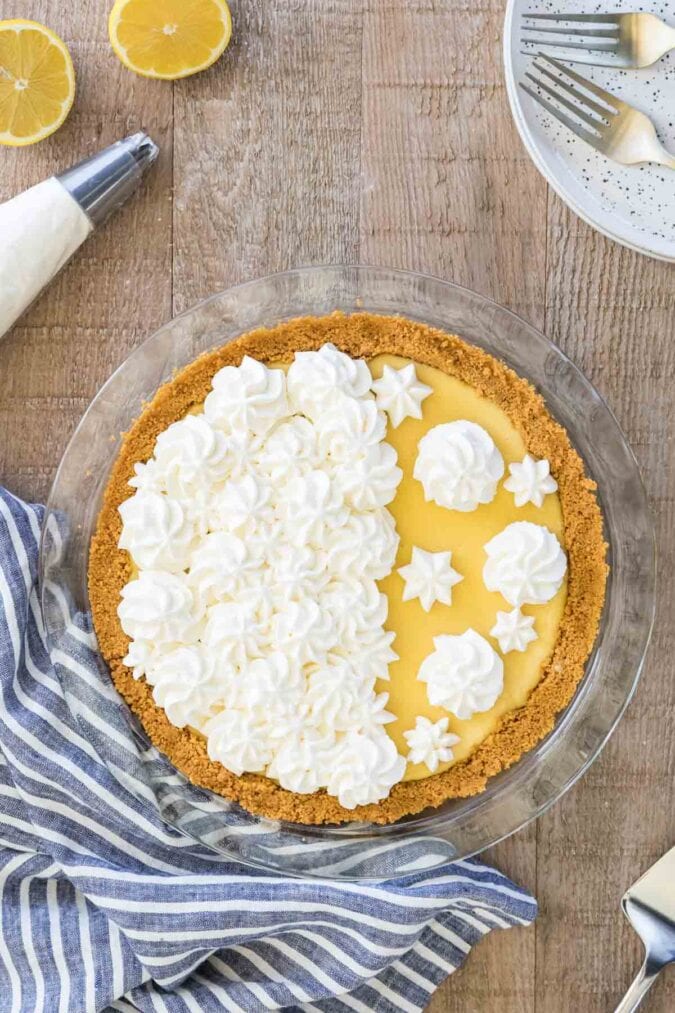 Lemon Pie Recipe - Sugar Spun Run