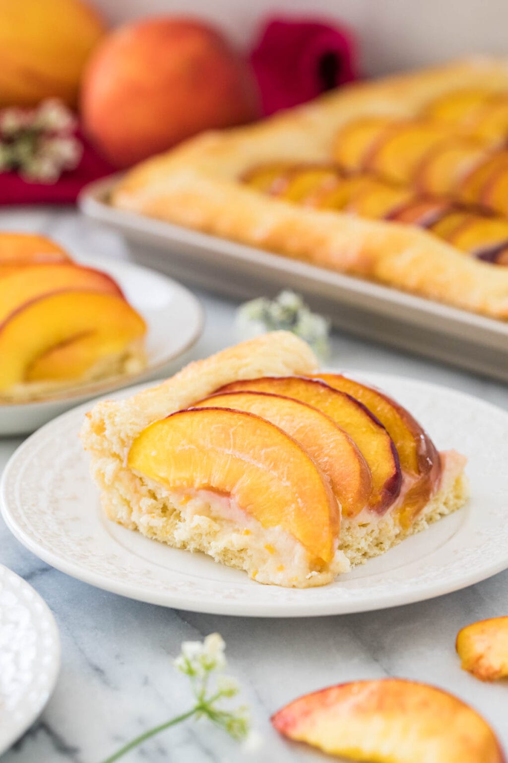 Peach Cake - Sugar Spun Run