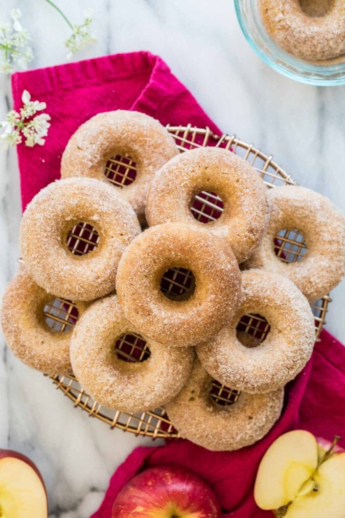 Apple Cider Donuts - Sugar Spun Run