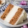 Carrot Cake Cheesecake - Sugar Spun Run