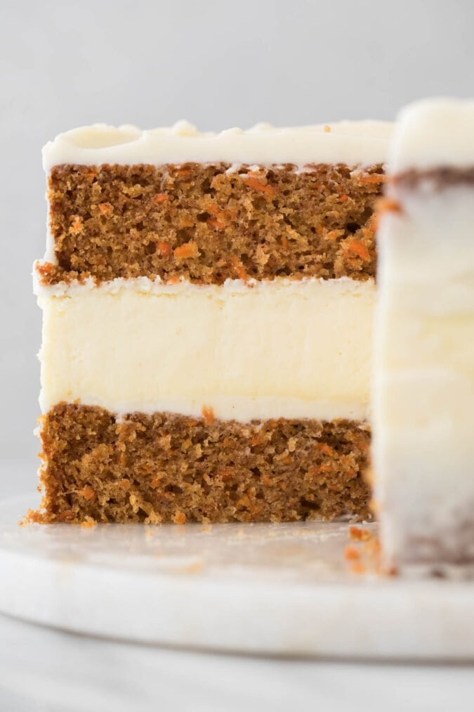 Carrot Cake Cheesecake - Sugar Spun Run