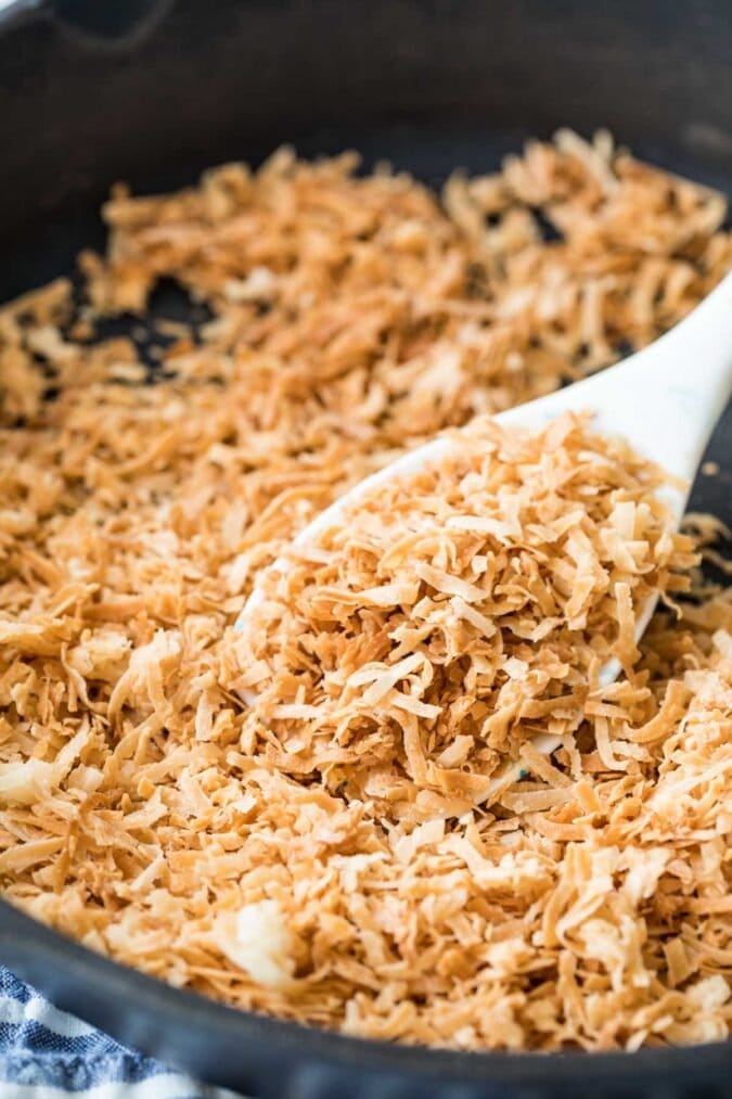 How to Toast Coconut - Sugar Spun Run