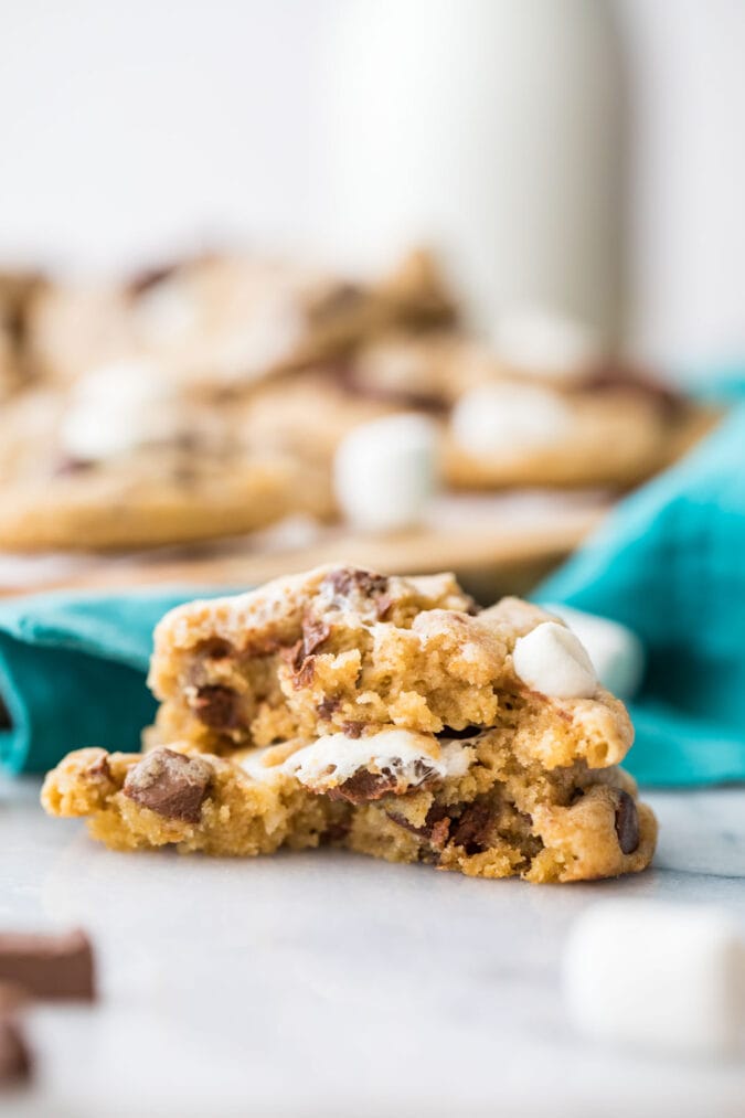 S'mores Cookies - Sugar Spun Run