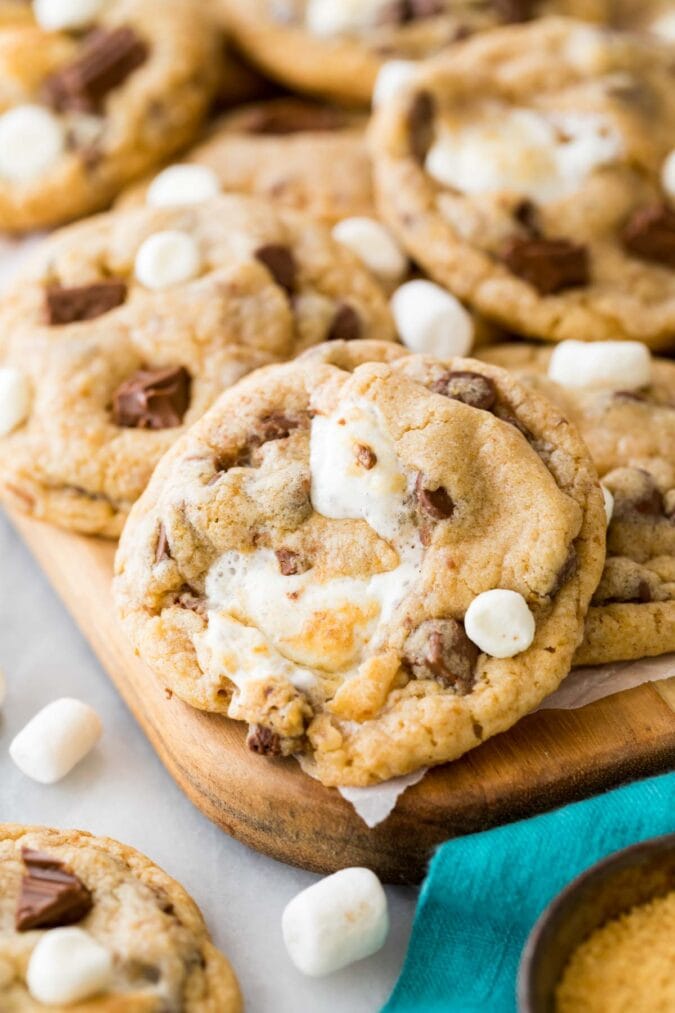 S'mores Cookies - Sugar Spun Run