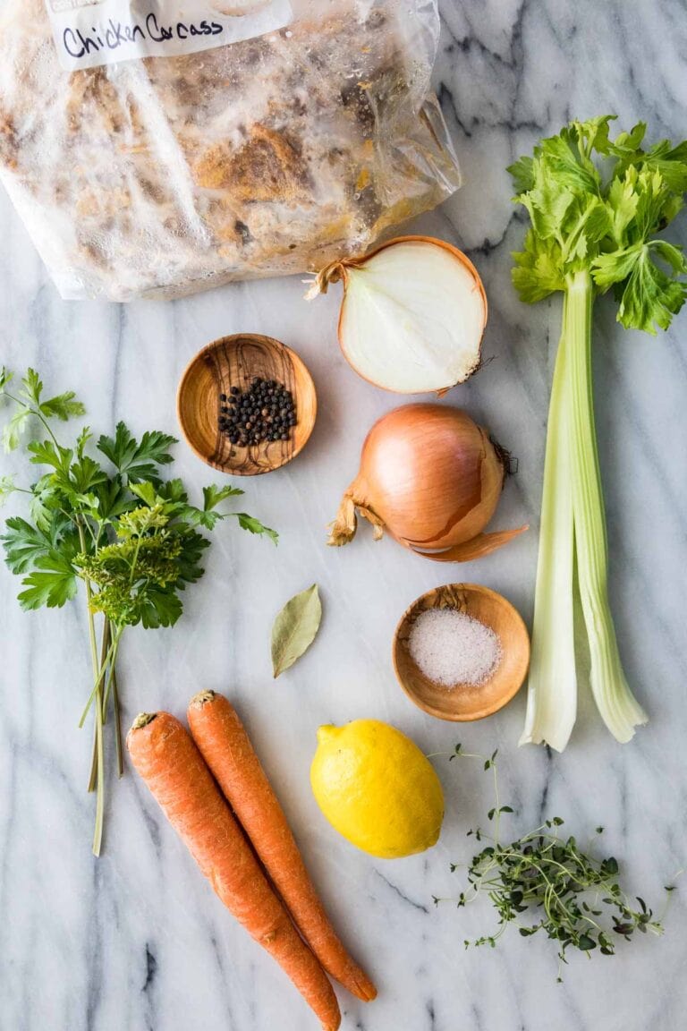 Instant Pot Chicken Stock Recipe - Sugar Spun Run