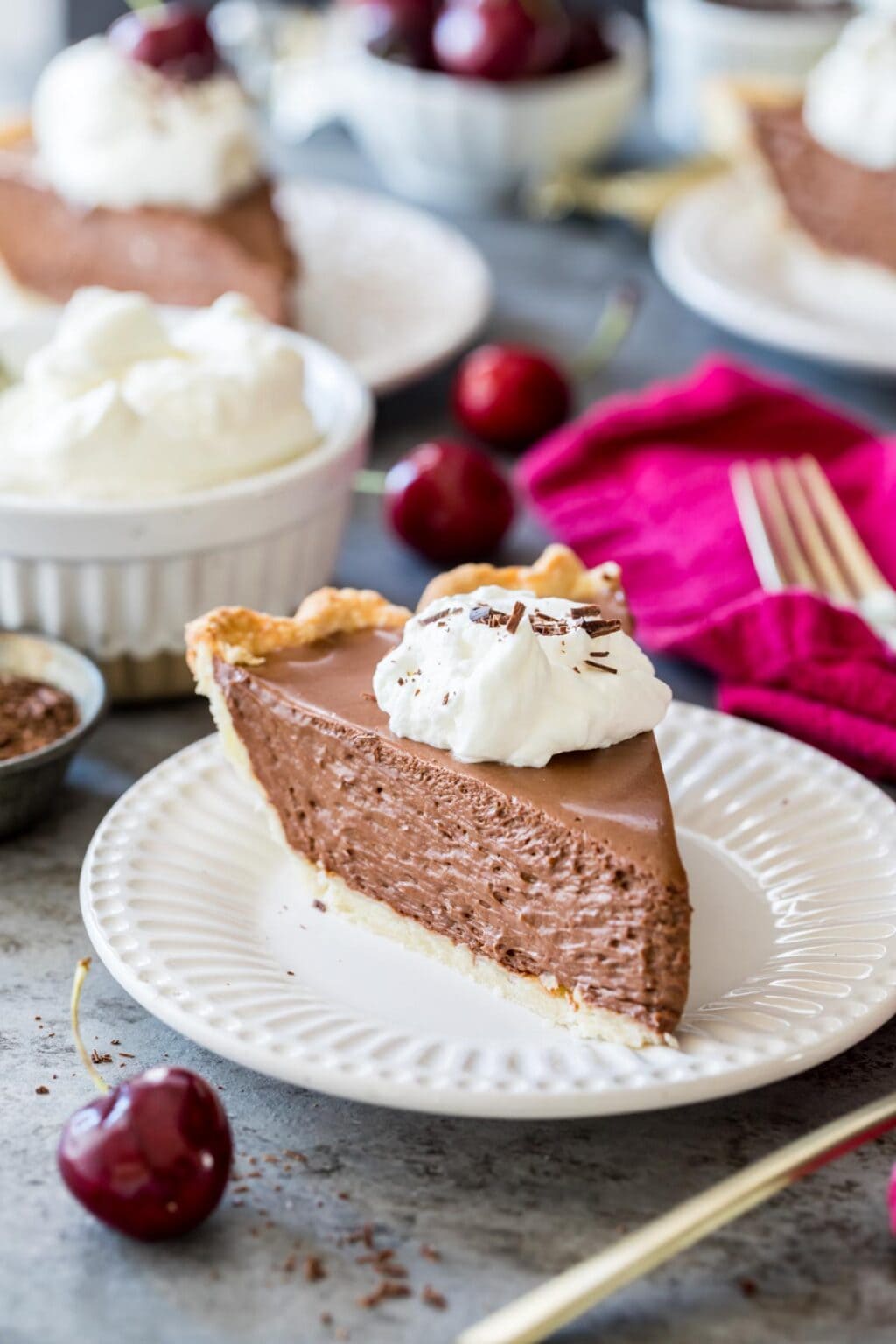 French Silk Pie - Sugar Spun Run