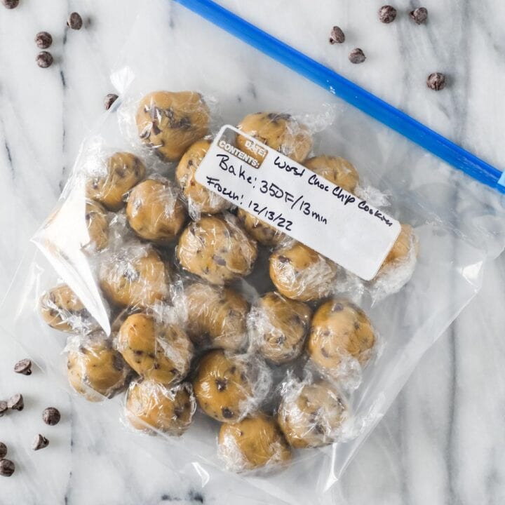 How to Freeze Cookie Dough - Sugar Spun Run