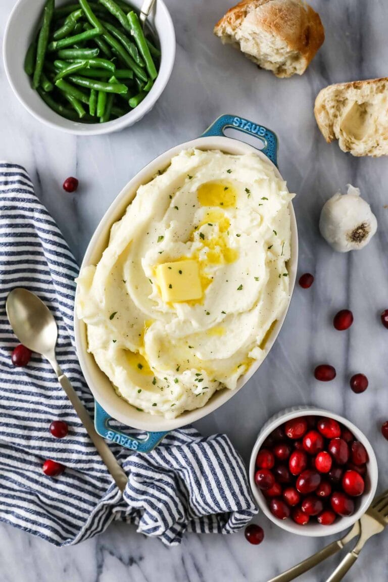 The Best Mashed Potatoes Recipe (Creamiest Ever!) - Sugar Spun Run
