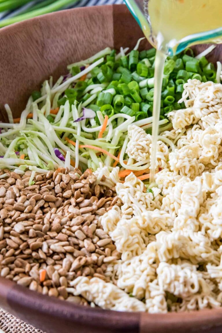 Ramen Noodle Salad - Sugar Spun Run