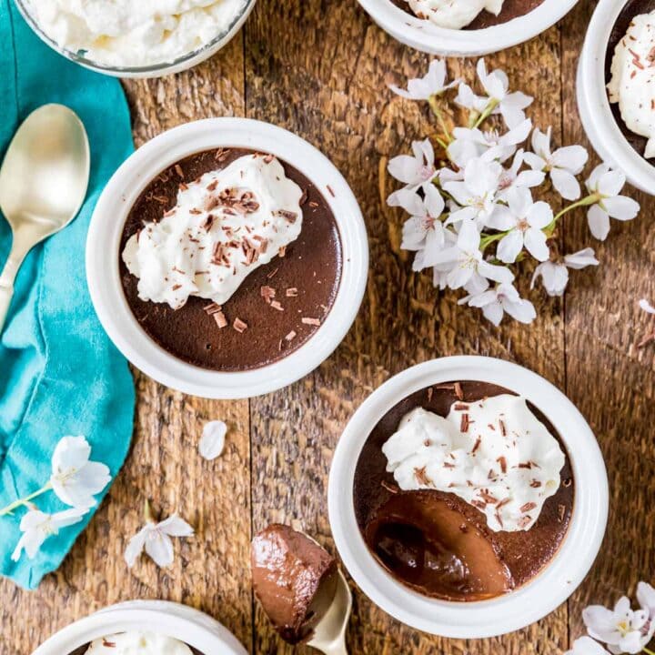 Chocolate Pot De Crème - Sugar Spun Run