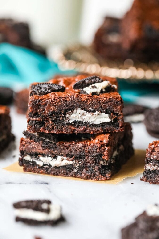 Oreo Brownies - Sugar Spun Run