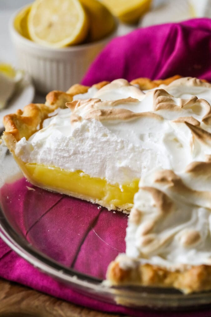 Lemon Meringue Pie - Sugar Spun Run