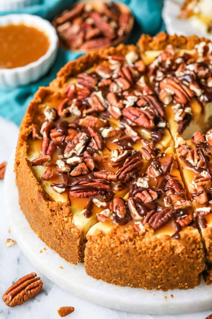 Turtle Cheesecake - Sugar Spun Run