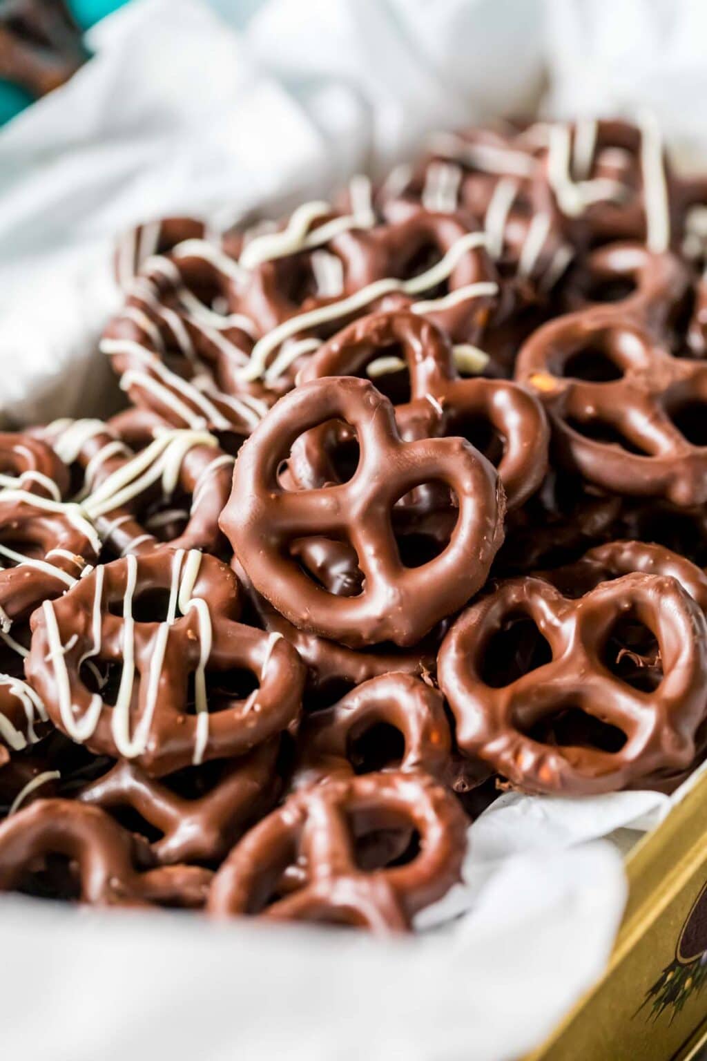 Chocolate Covered Pretzels - Sugar Spun Run