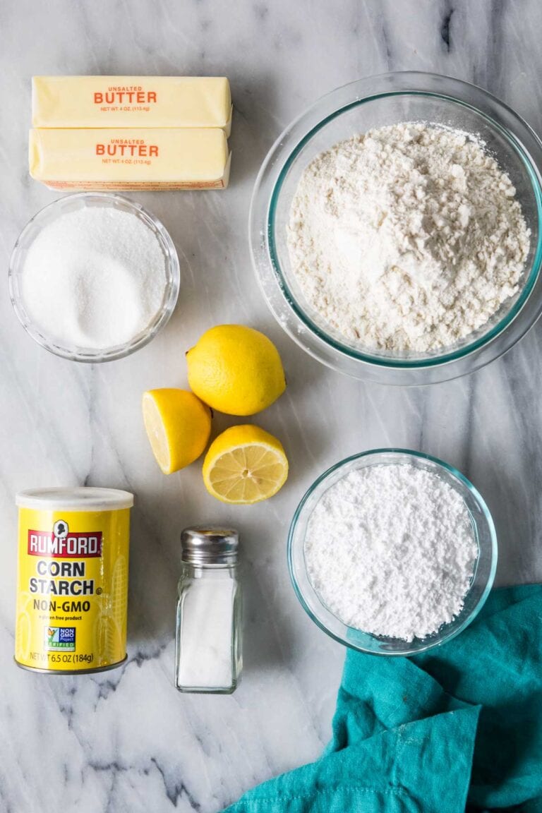 Lemon Meltaway Cookies - Sugar Spun Run