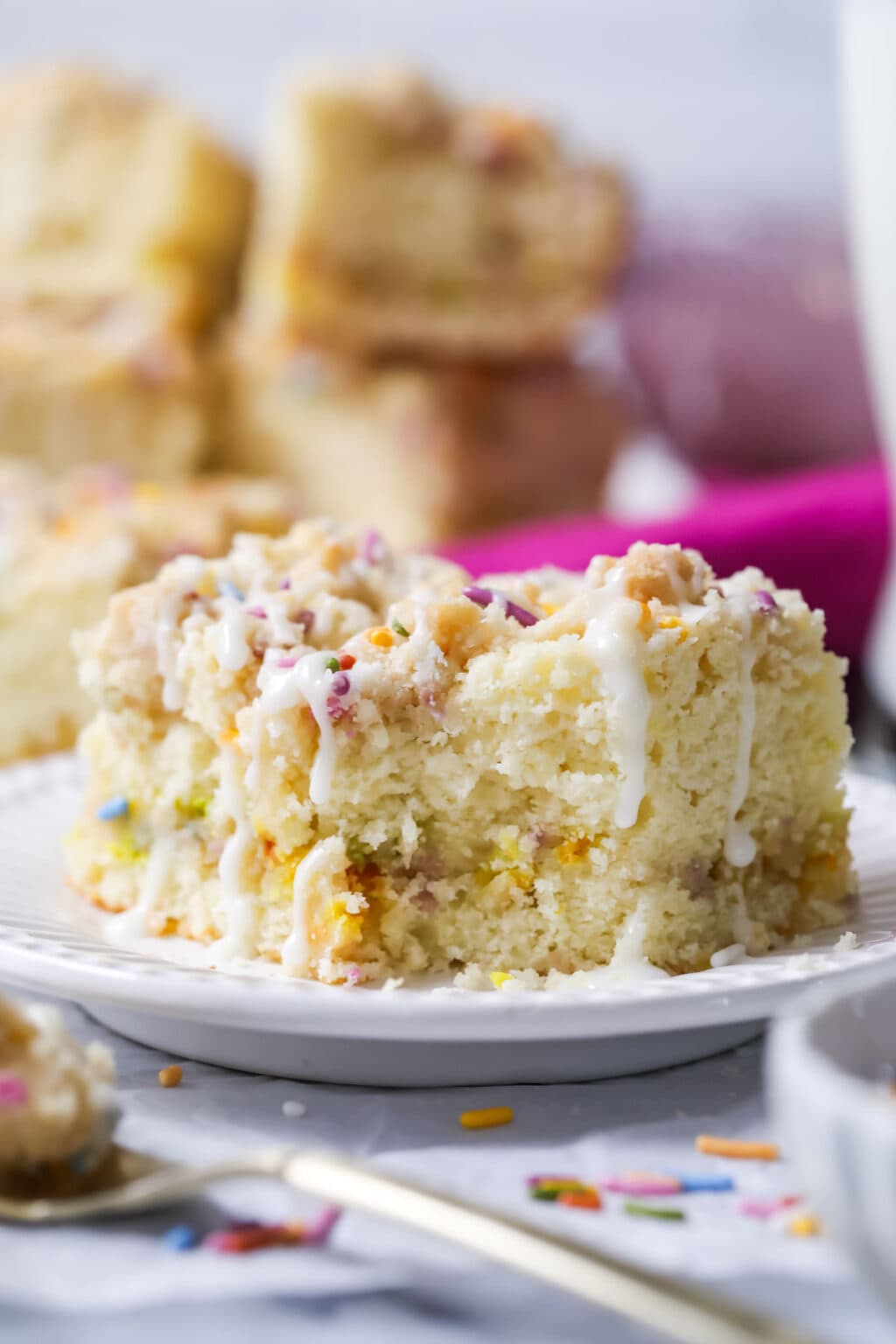 Birthday Crumb Cake - Sugar Spun Run