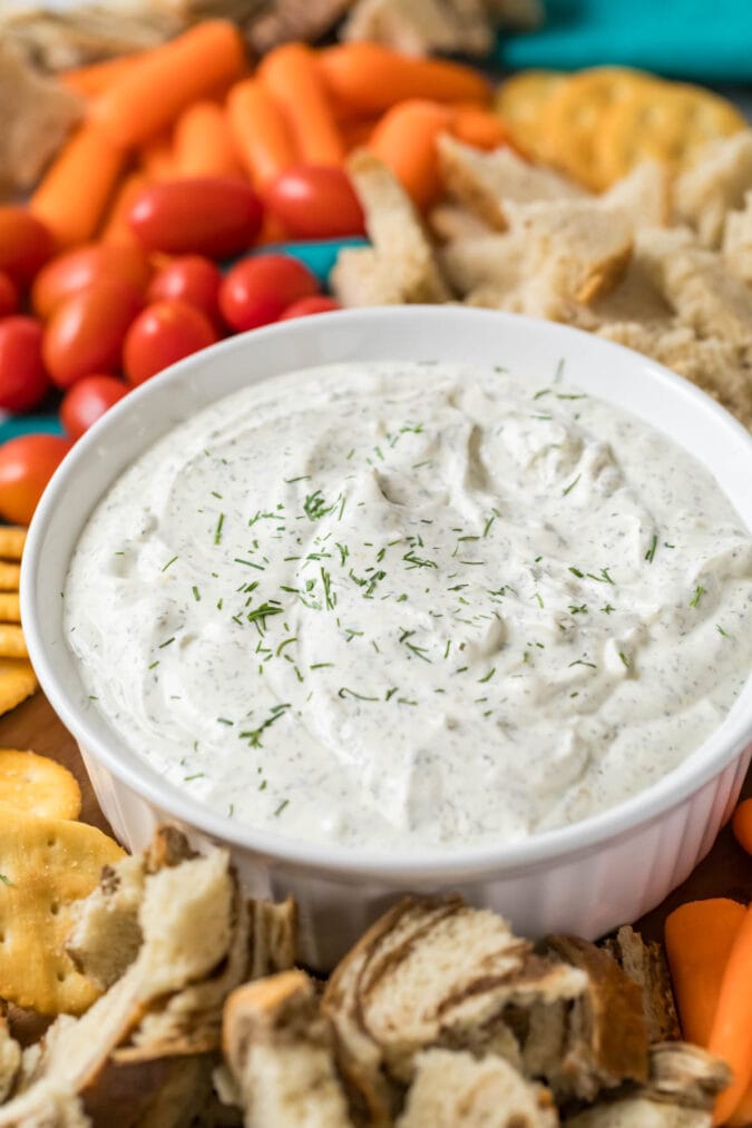 Dill Dip Recipe - Sugar Spun Run