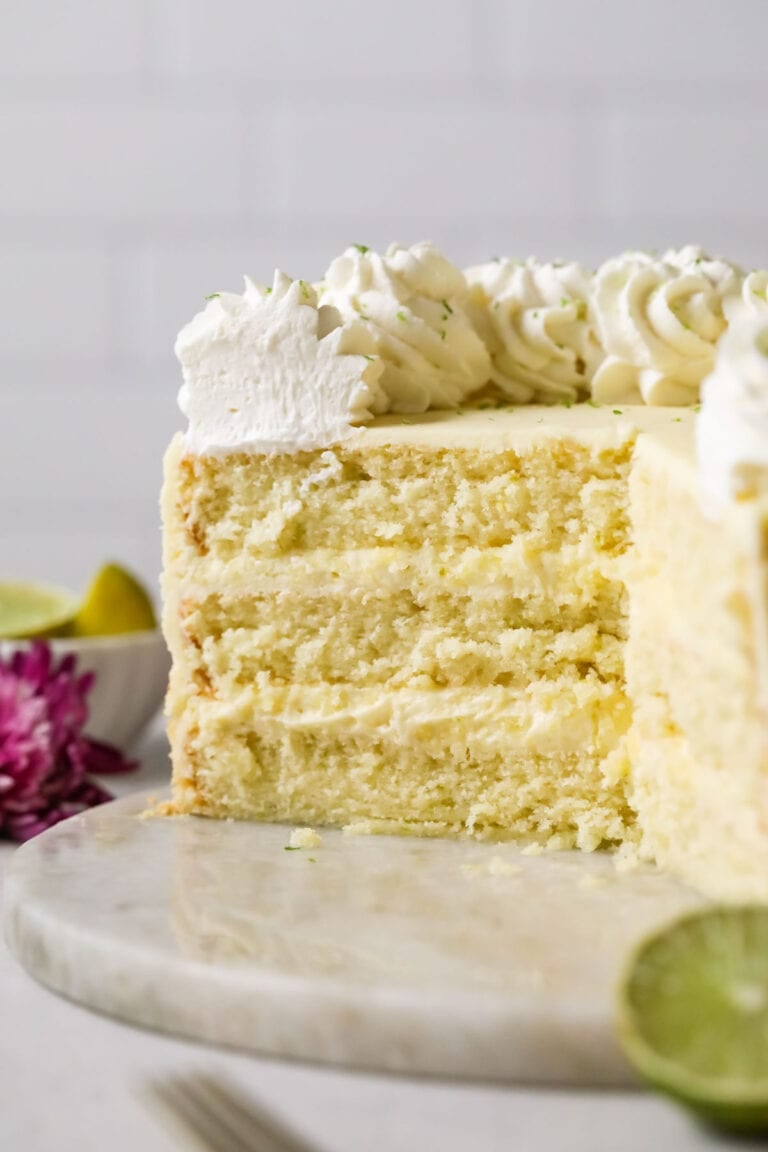Key Lime Cake - Sugar Spun Run