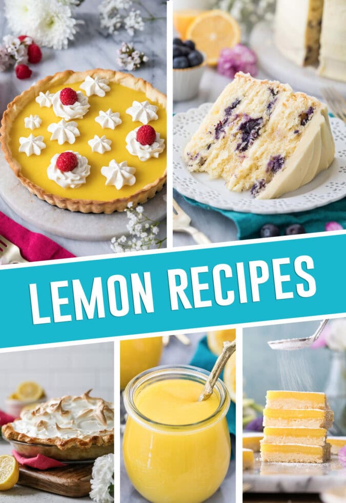 Lemon Recipes - Sugar Spun Run