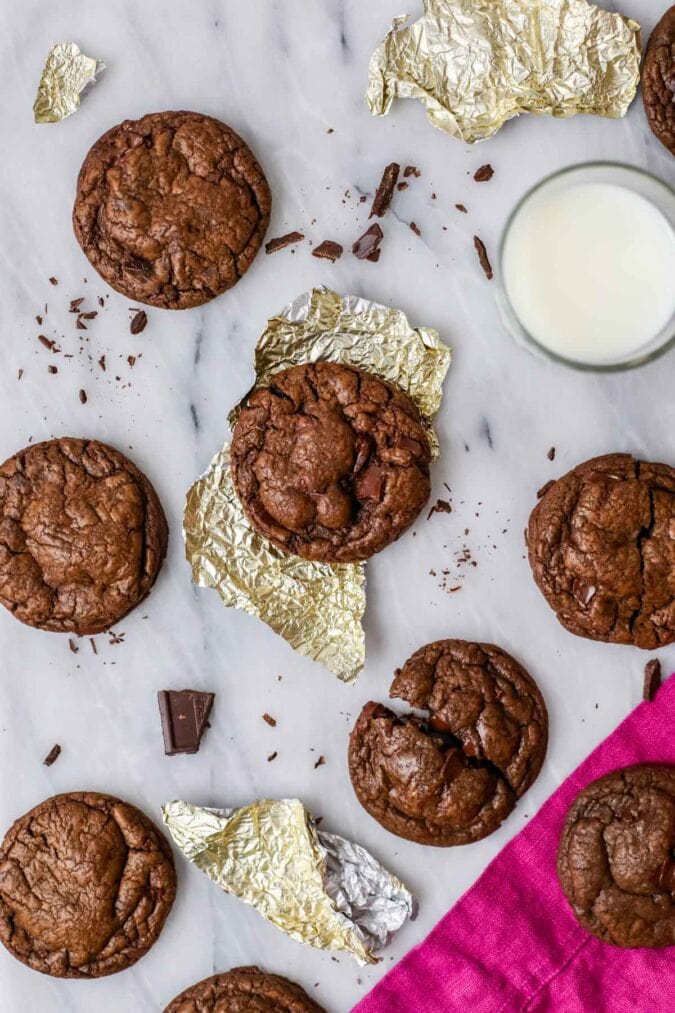 Ultimate Chocolate Cookies - Sugar Spun Run