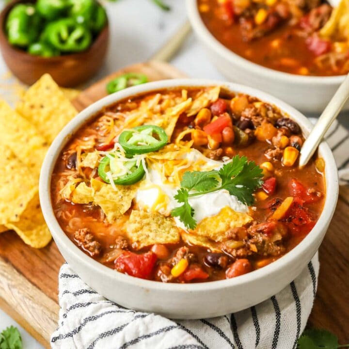 Vegetarian Chili - Sugar Spun Run