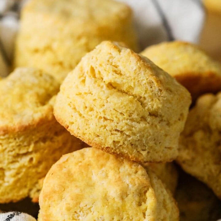 Cornbread Biscuits - Sugar Spun Run