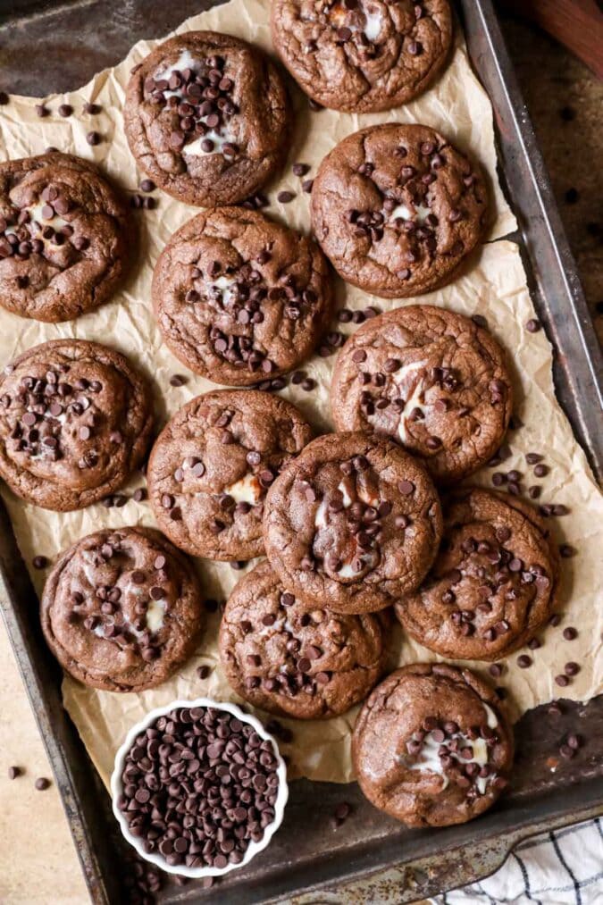 Black Bottom Cookies - Sugar Spun Run
