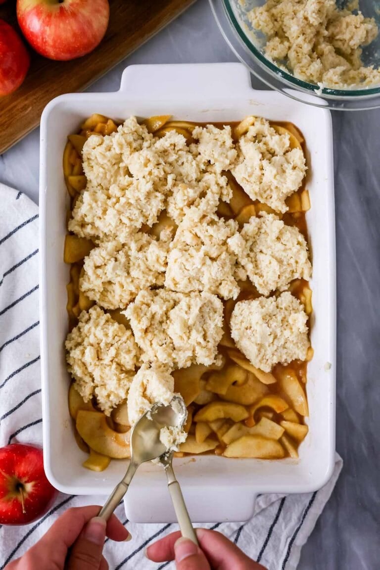 Apple Cobbler Recipe - Sugar Spun Run