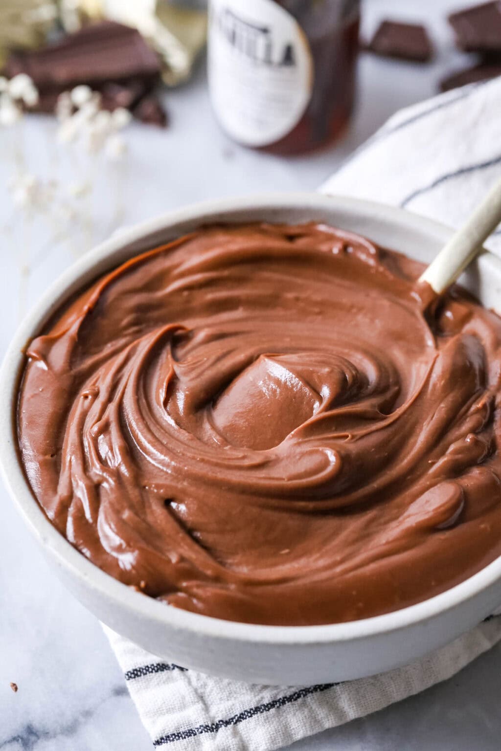 Chocolate Pastry Cream - Sugar Spun Run